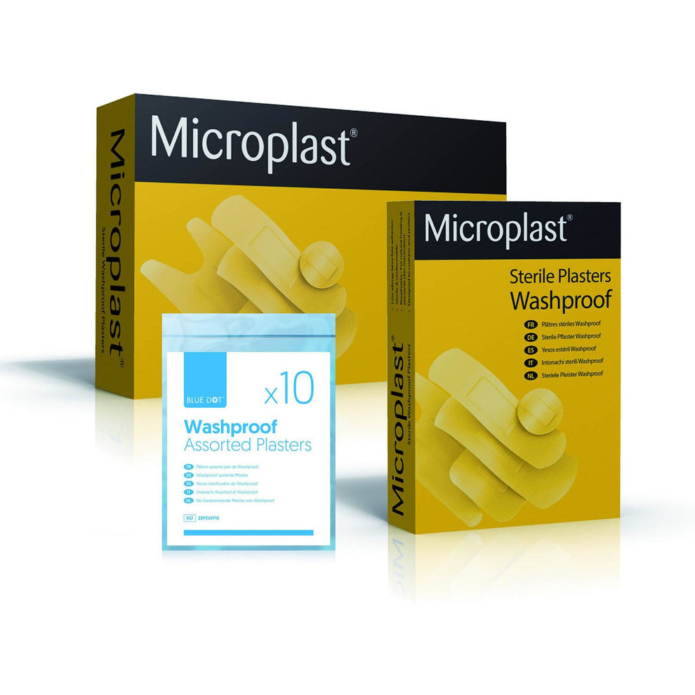 Microplast Washproof Assorted Plasters (Box 100) – Acana Medical