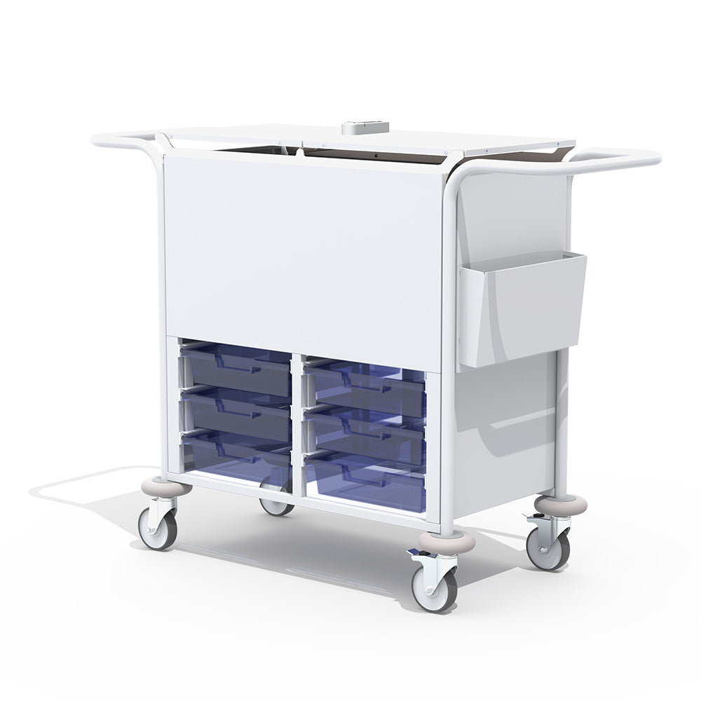 Case Notes Trolley with Drawers – Acana Medical
